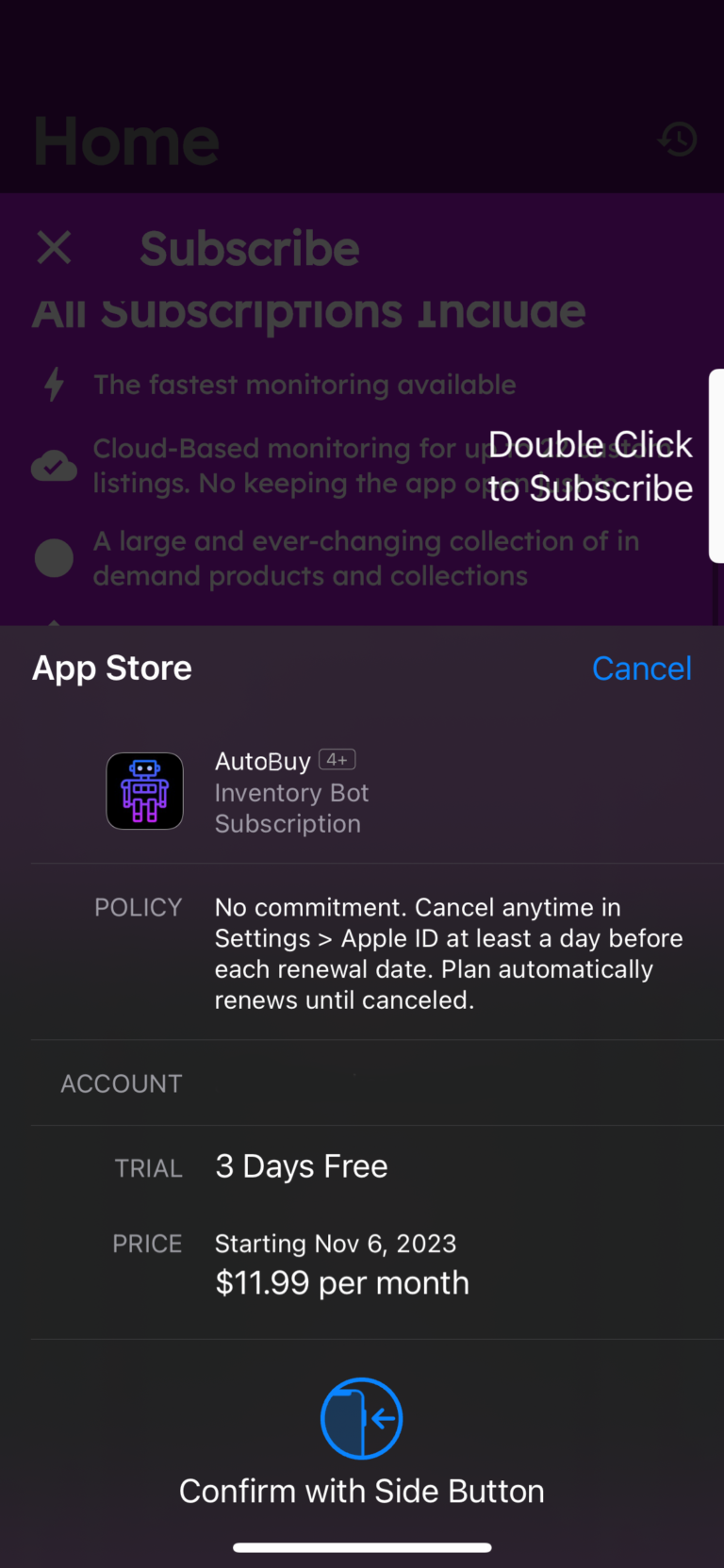 AutoBuy - Making shopping easy - Inventory Bot