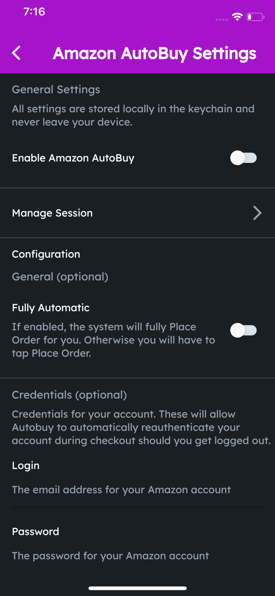 AutoBuy - Making shopping easy - Inventory Bot