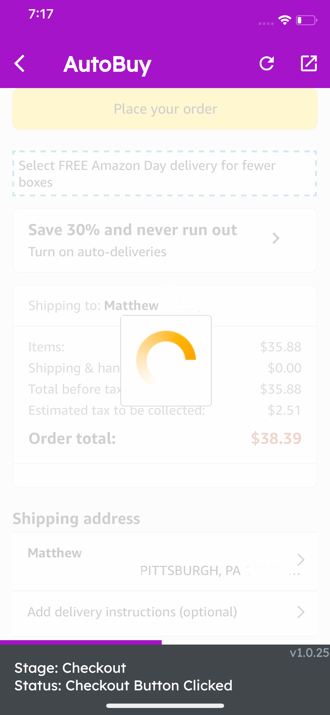 AutoBuy - Making shopping easy - Inventory Bot